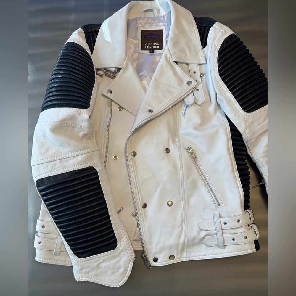 Premium God Speed Inspired Motorcycle Genuine Leather… - Gem